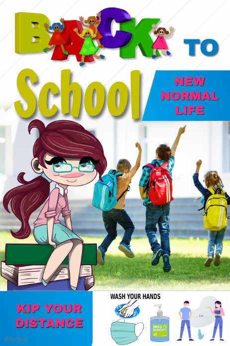 Copy of back to school covid | PosterMyWall
