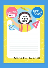 Back to school poster Template | PosterMyWall