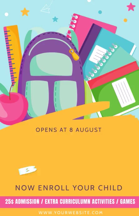 back to school Template | PosterMyWall