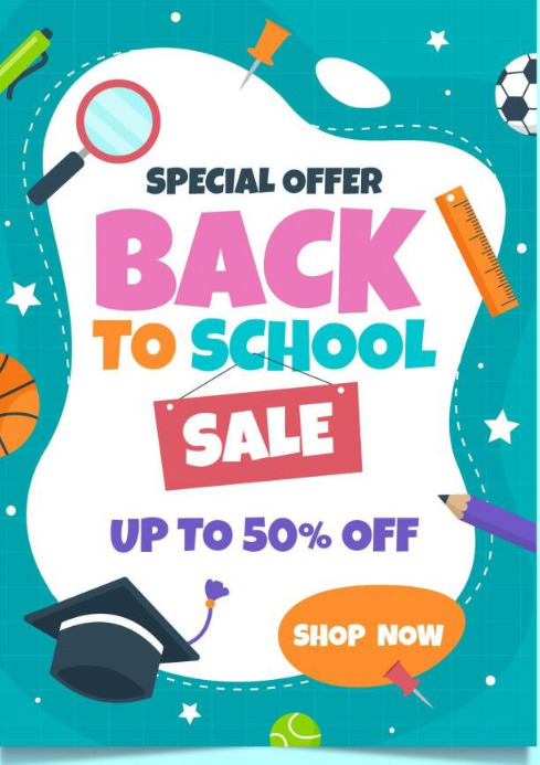 Plantilla de BACK TO SCHOOL | PosterMyWall