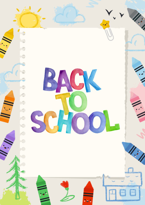 Back to School Template | PosterMyWall