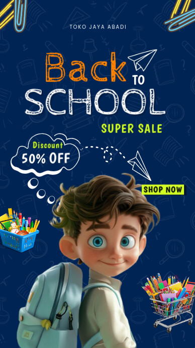 back to school Template | PosterMyWall