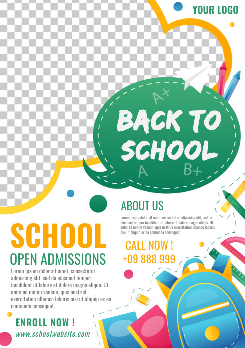 Back To School Template | PosterMyWall