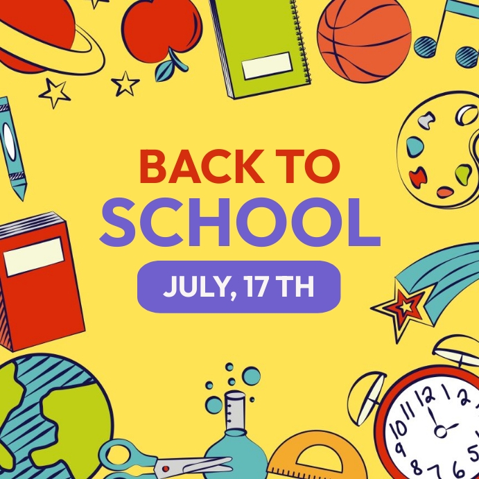 Plantilla de BACK TO SCHOOL | PosterMyWall