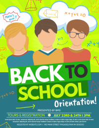 Back to school Orientation Template | PosterMyWall