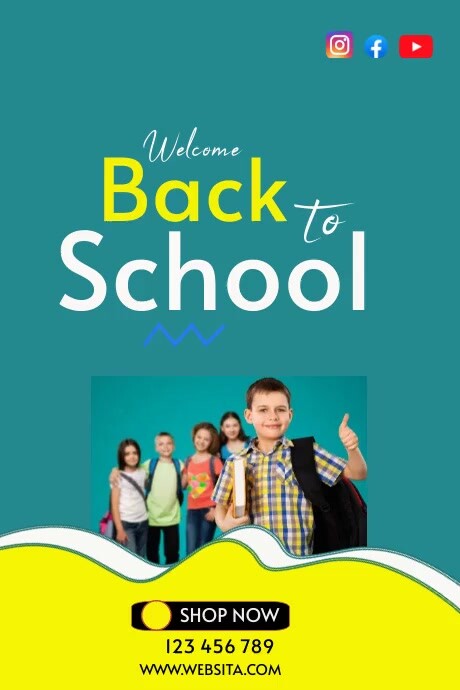 Copy of back to school | PosterMyWall