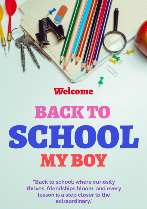 back to school Templat | PosterMyWall