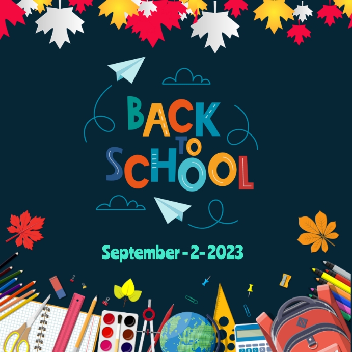 Back to School Template | PosterMyWall