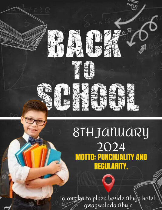 Modèle Back to school | PosterMyWall