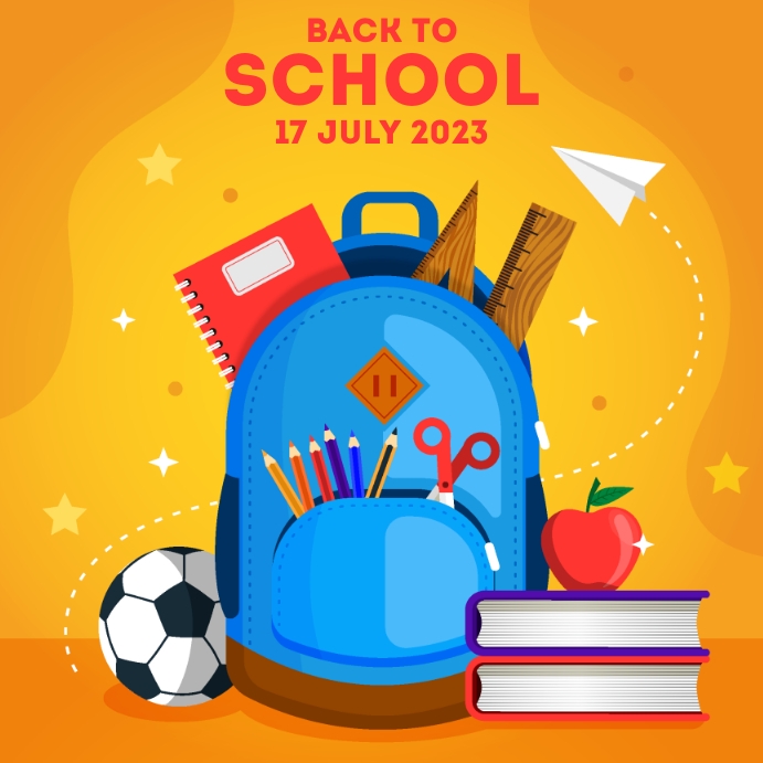 BACK TO SCHOOL Template | PosterMyWall