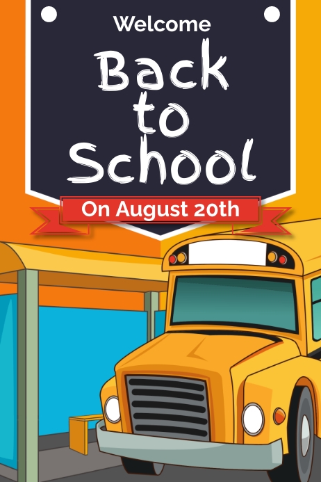 Back To School Template | PosterMyWall