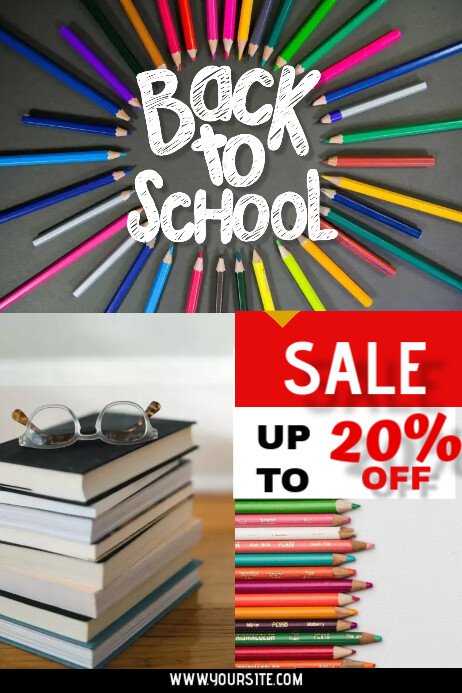 Plantilla de Regreso a la Escuela | PosterMyWall