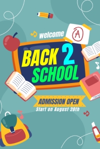 Back To School Template | PosterMyWall