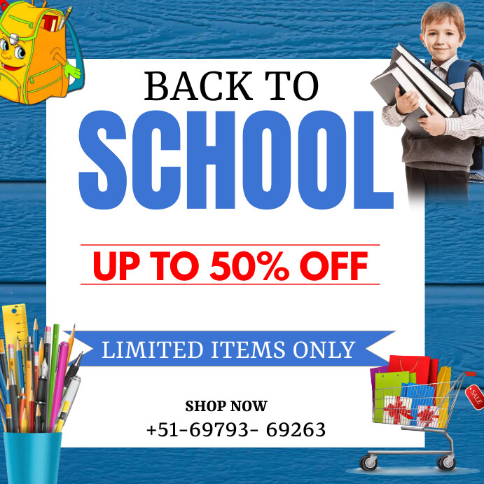 back to school Template | PosterMyWall