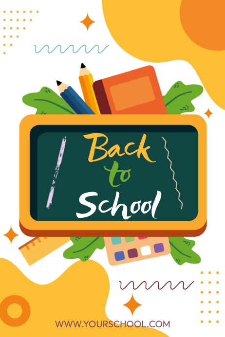 Back To School Template | PosterMyWall
