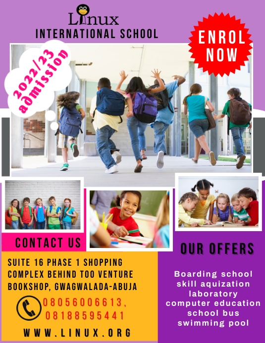 Plantilla de De Regreso a La Escuela | PosterMyWall