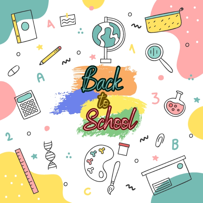 Plantilla de Back to School | PosterMyWall