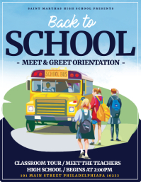 Back to school Orientation Template | PosterMyWall