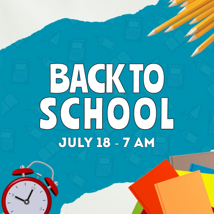 Plantilla de BACK TO SCHOOL | PosterMyWall