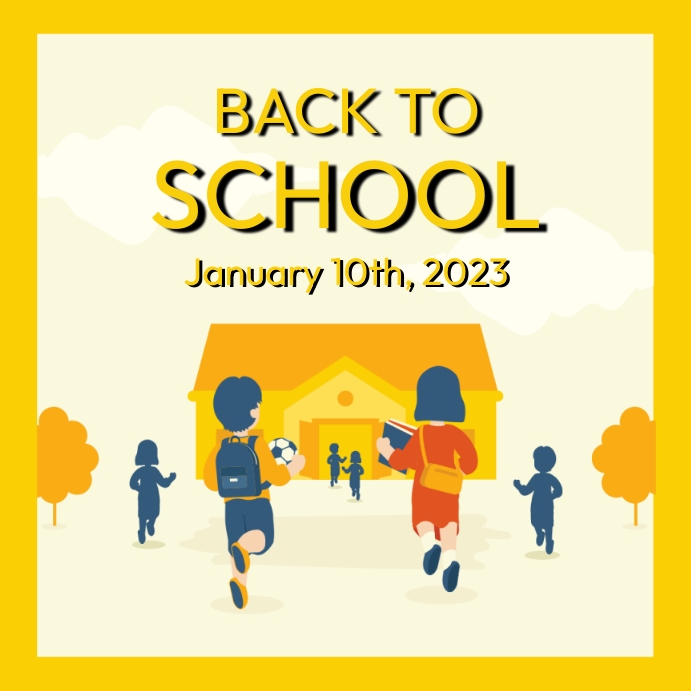 Copy of back to school | PosterMyWall