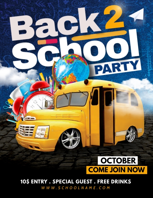 back to school Template | PosterMyWall
