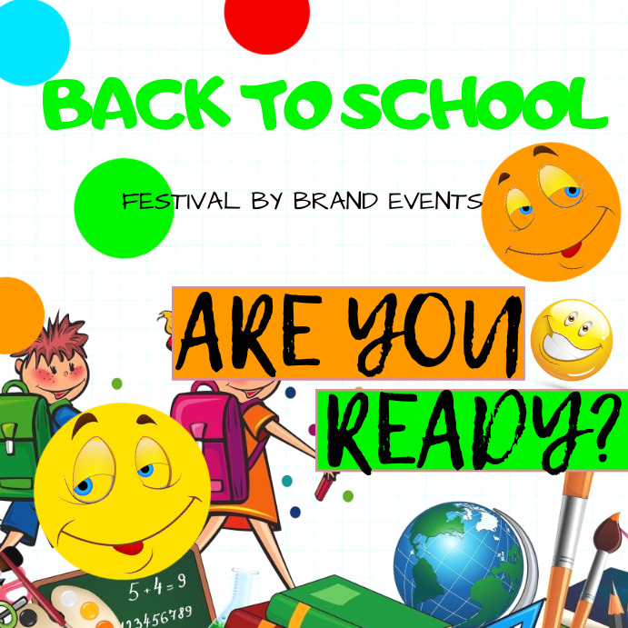 Plantilla de Folleto de Plantillas de Volante de Regreso a la escuela ...