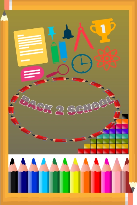 Back to School Template | PosterMyWall