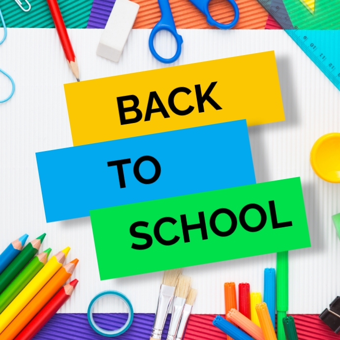 Plantilla de Back To School | PosterMyWall