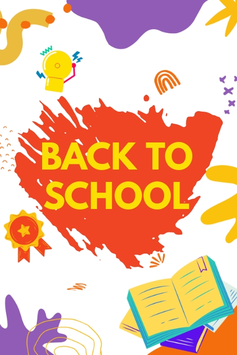 Plantilla de Back To School | PosterMyWall