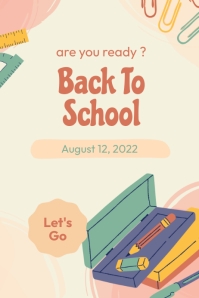 Back To School Template | PosterMyWall