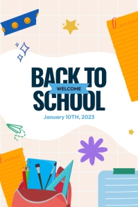 back to school Template | PosterMyWall