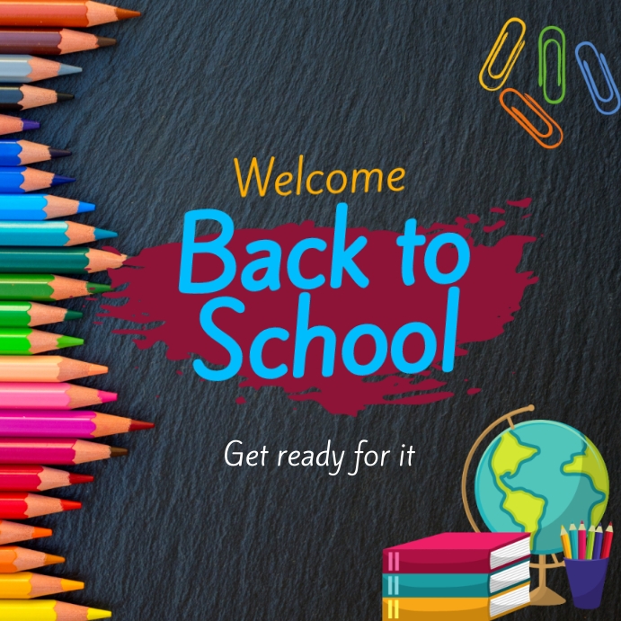 Plantilla de Back To School | PosterMyWall
