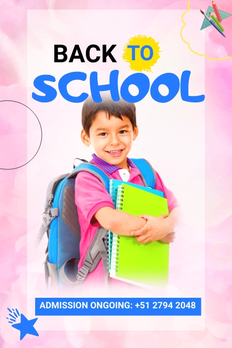 Back to school Template | PosterMyWall