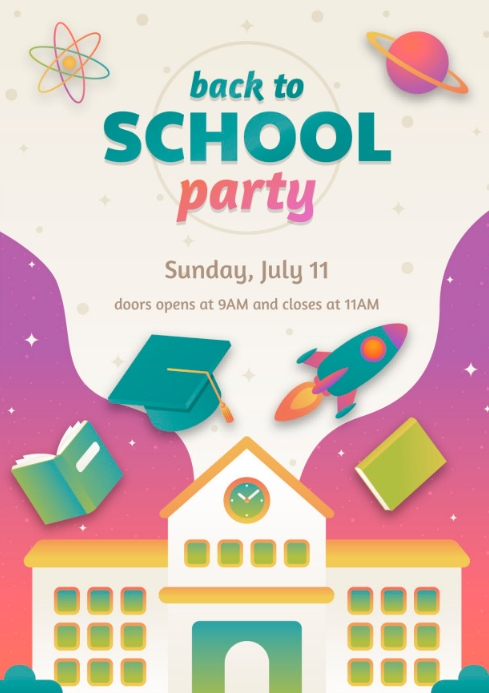 Plantilla de BACK TO SCHOOL | PosterMyWall