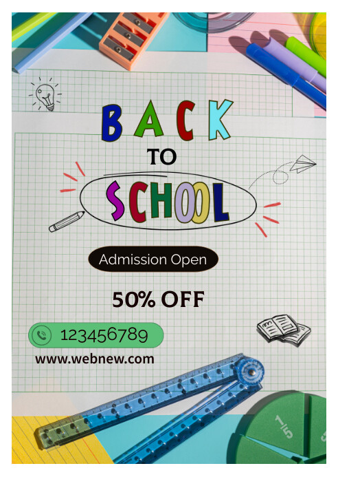 Back to School Template | PosterMyWall