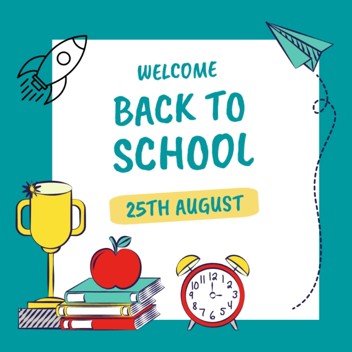 Plantilla de Back To School | PosterMyWall