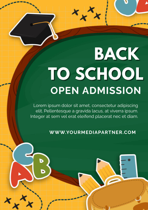 Plantilla de back to school | PosterMyWall