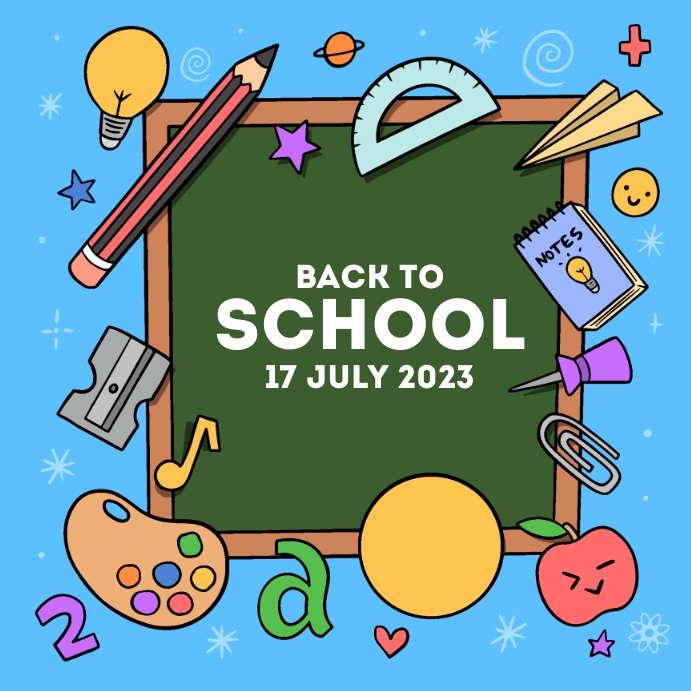 BACK TO SCHOOL Template | PosterMyWall