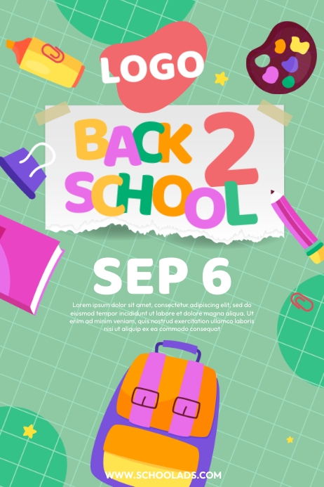 Back to School Event Template | PosterMyWall