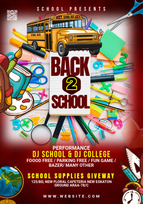 Back To School Flyer Template | PosterMyWall