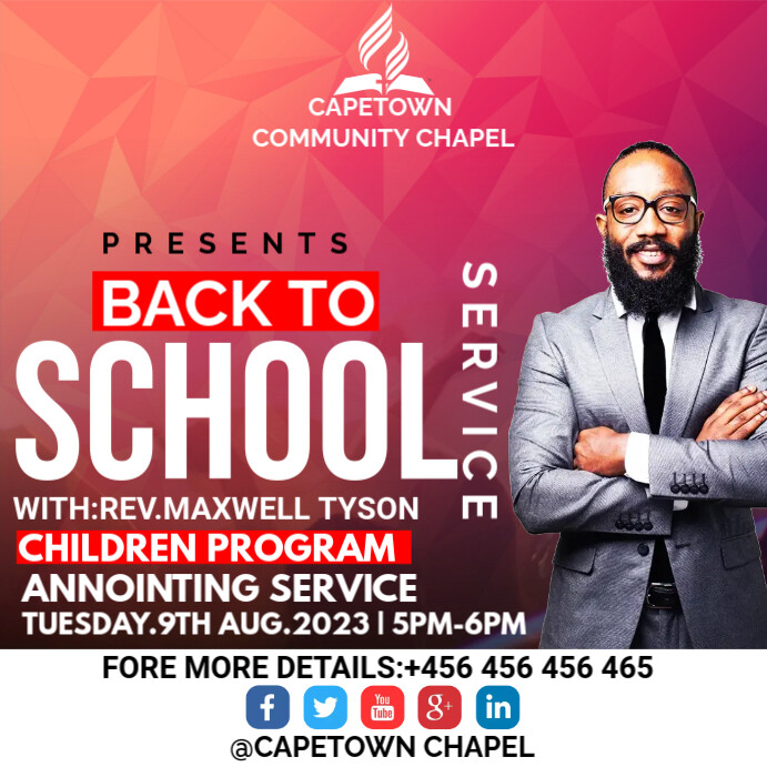 back to school flyer template | PosterMyWall