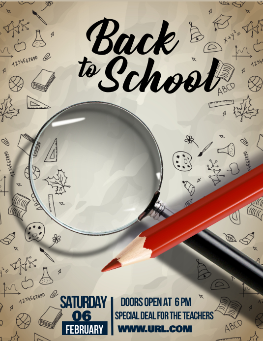 Back to school flyers,event flyers Template | PosterMyWall