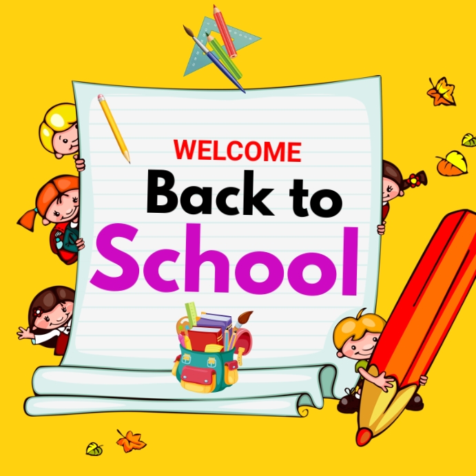 Animated Welcome Back To School