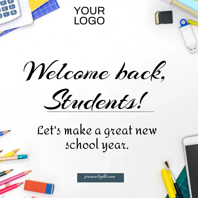 Back to school Instagram post template | PosterMyWall
