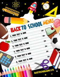 Menu Template | PosterMyWall