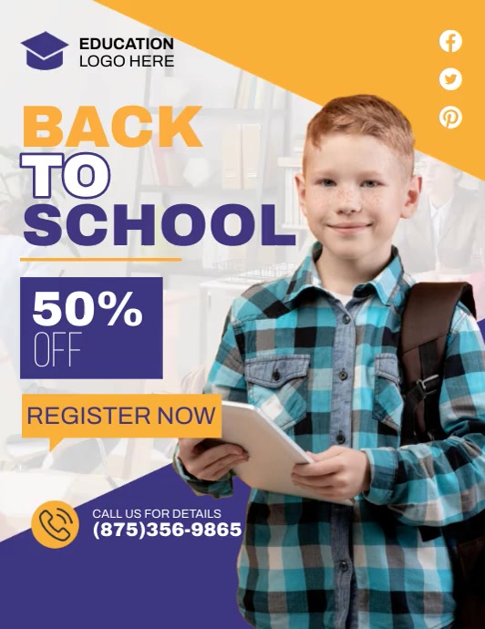 Back To School Offer Template | PosterMyWall