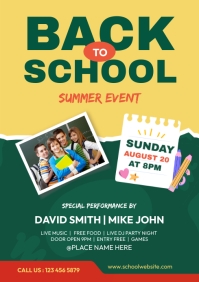 back to school template | PosterMyWall