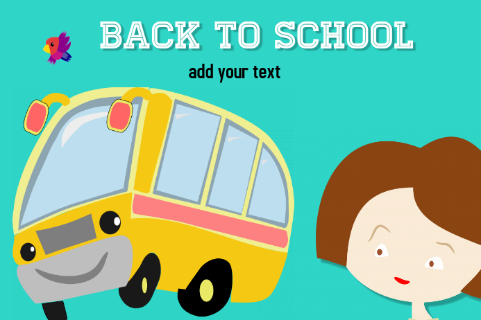 Back to school poster Template | PosterMyWall