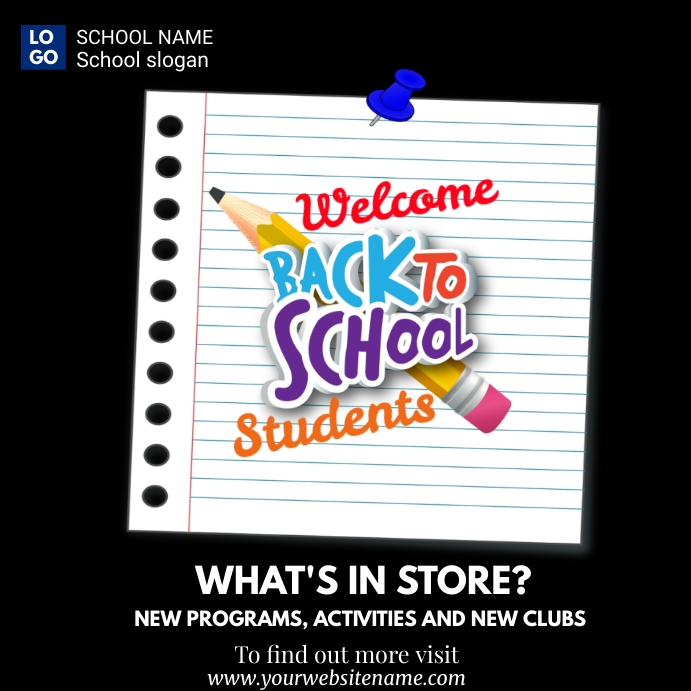 back to school poster design Template | PosterMyWall