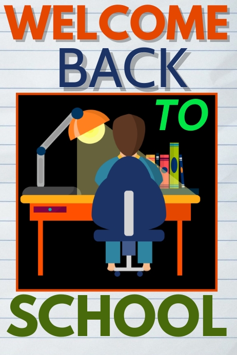 Back to school poster Template | PosterMyWall